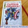 DIY Captain America Notebook - Organized 31
