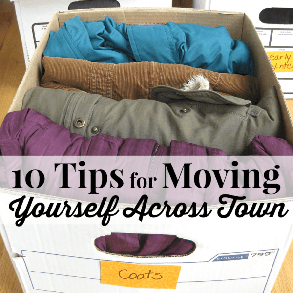 10 Tips for Moving Yourself Across Town - Organized 31