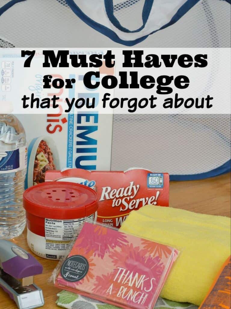7 Must Haves for College - Organized 31