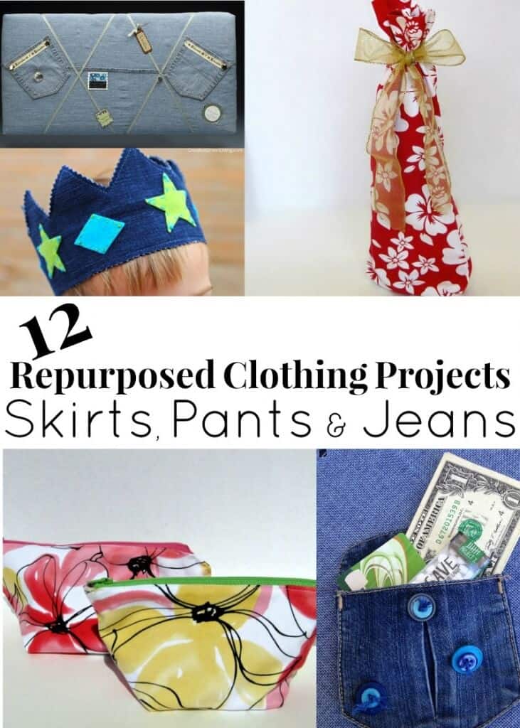 Repurposed Skirts, Pants & Jeans Projects - Organized 31