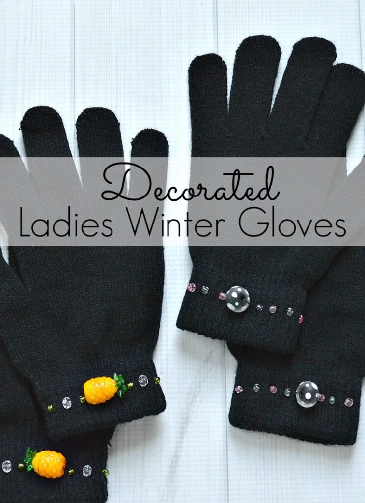 Decorated Ladies Gloves - Make personalized gloves to match your style