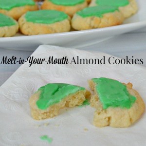 Recipe for Almond Cookies - Organized 31