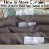 How to Fold Curtains and Organize for a Move - Organized 31