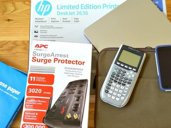 Free College Technology Shopping List - Organized 31