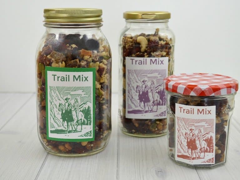 Trail Mix Label - Make Your Own - Organized 31