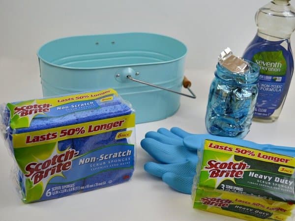 Dish Cleaning Caddy Tote 3 Easy Ways - Organized 31