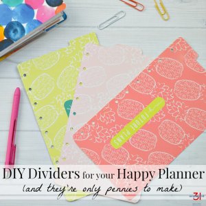 DIY Happy Planner Pocket Folder - Organized 31