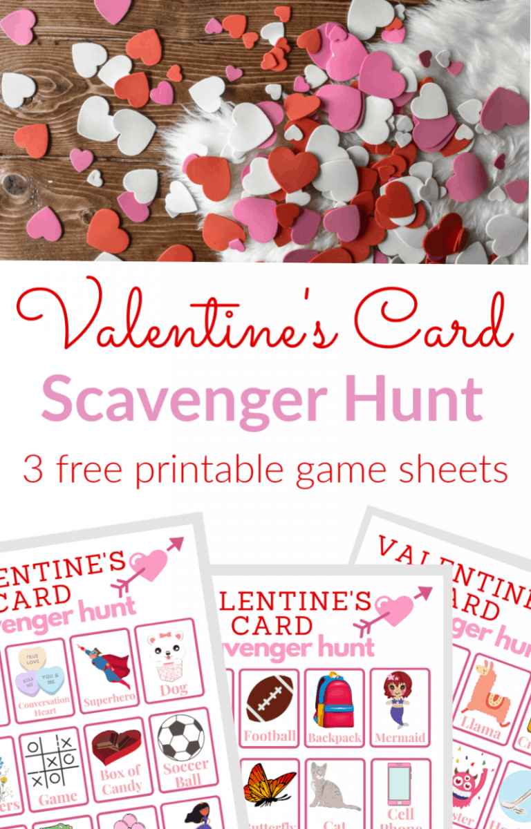 Valentine's Scavenger Hunt - Organized 31