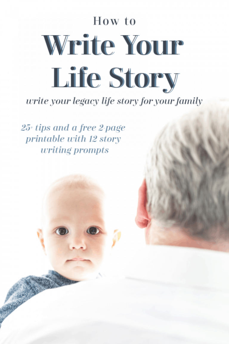 How to Write Your Life Story - Organized 31