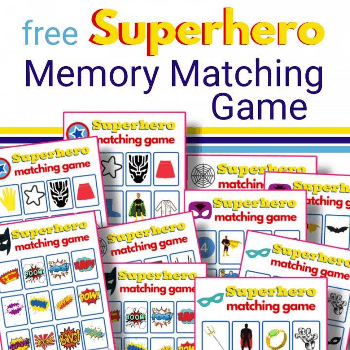 Craft a Superhero Mask with Template - Organized 31