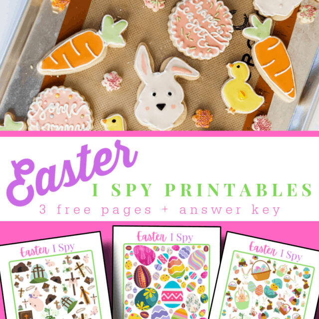 Easter I Spy Printable - Organized 31