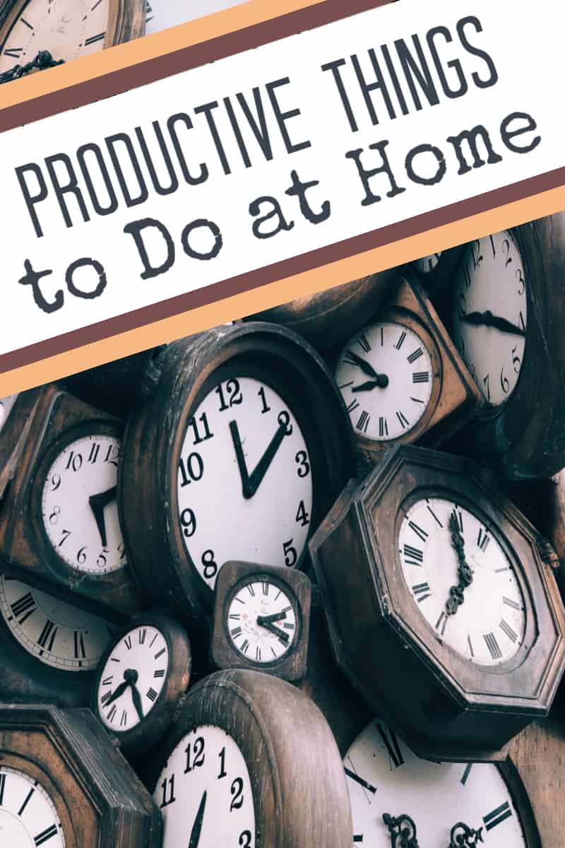 125 Productive Things to Do at Home - Organized 31