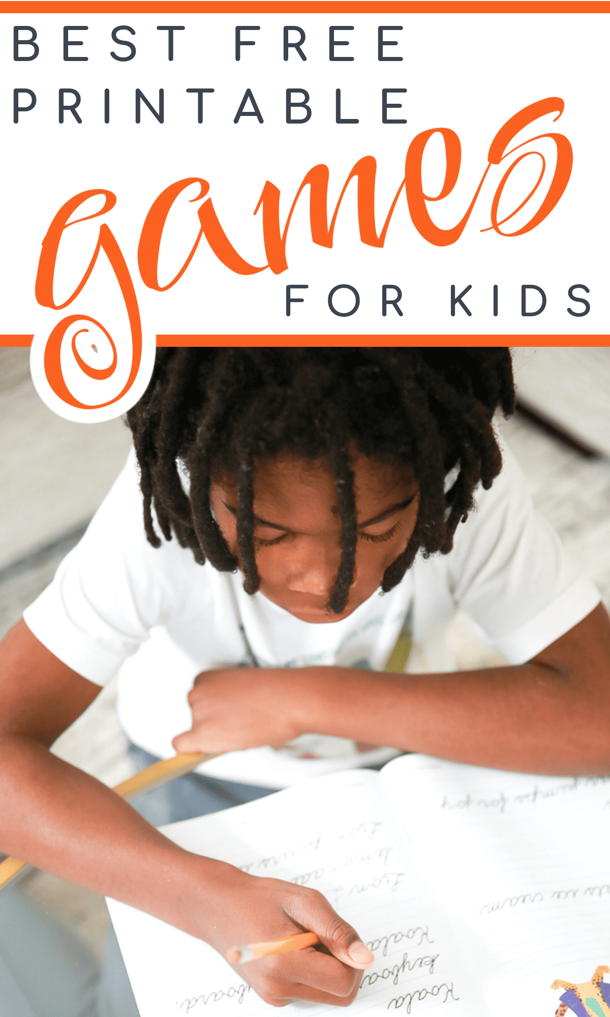 Printable Games for Kids - Organized 31