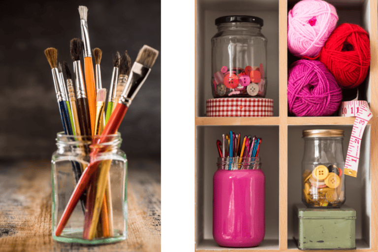 100 Glass Jar Storage Ideas - Organized 31